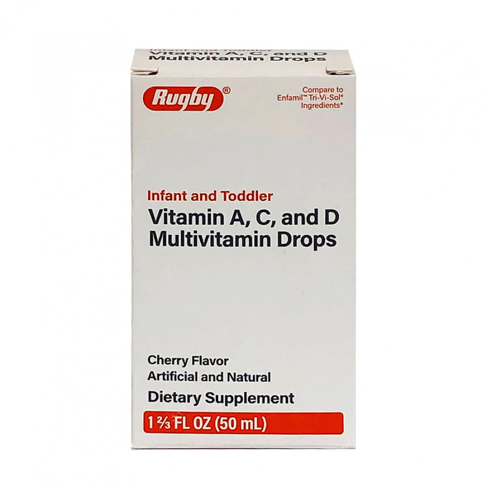 Gotas multivitamínicas de vitamina A, C y D (50 ml) | Supermarket 23 es ...