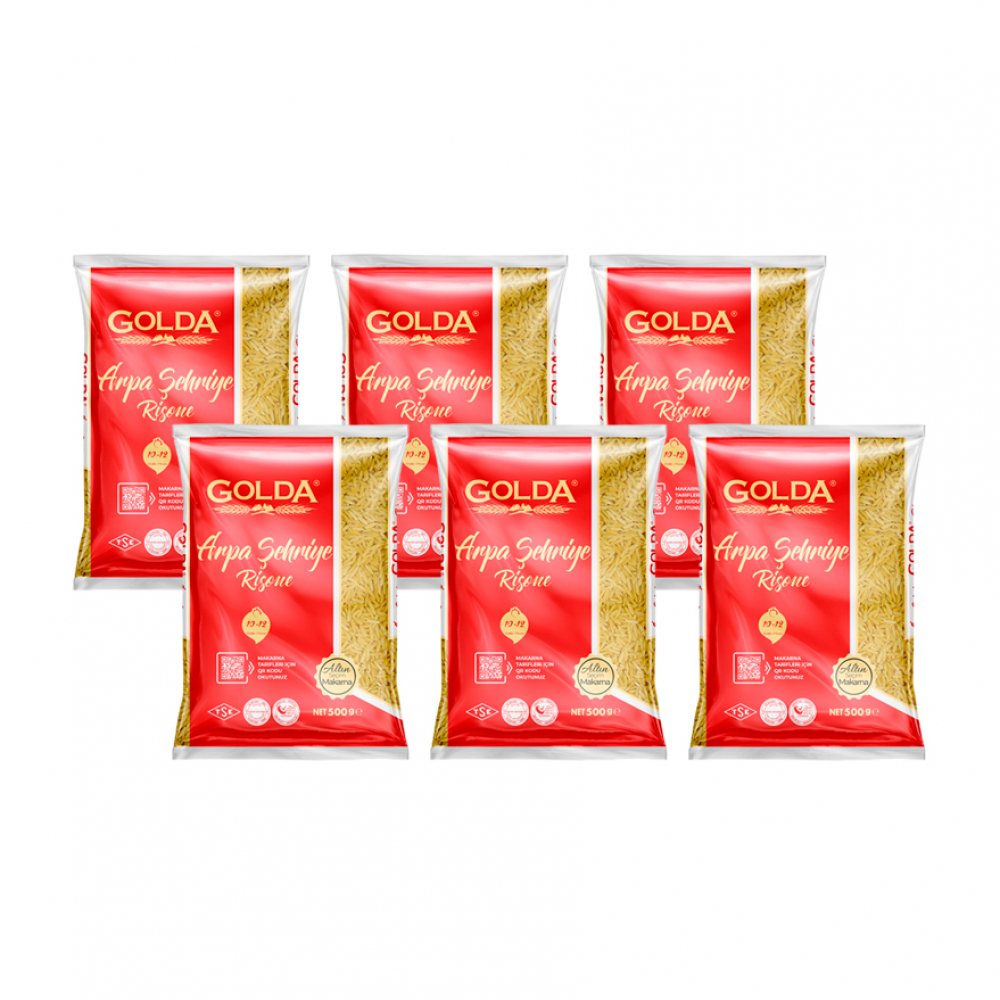 Golda risone pasta (6 x 500 g / 1.10 lb) | Online Agency to Buy and ...