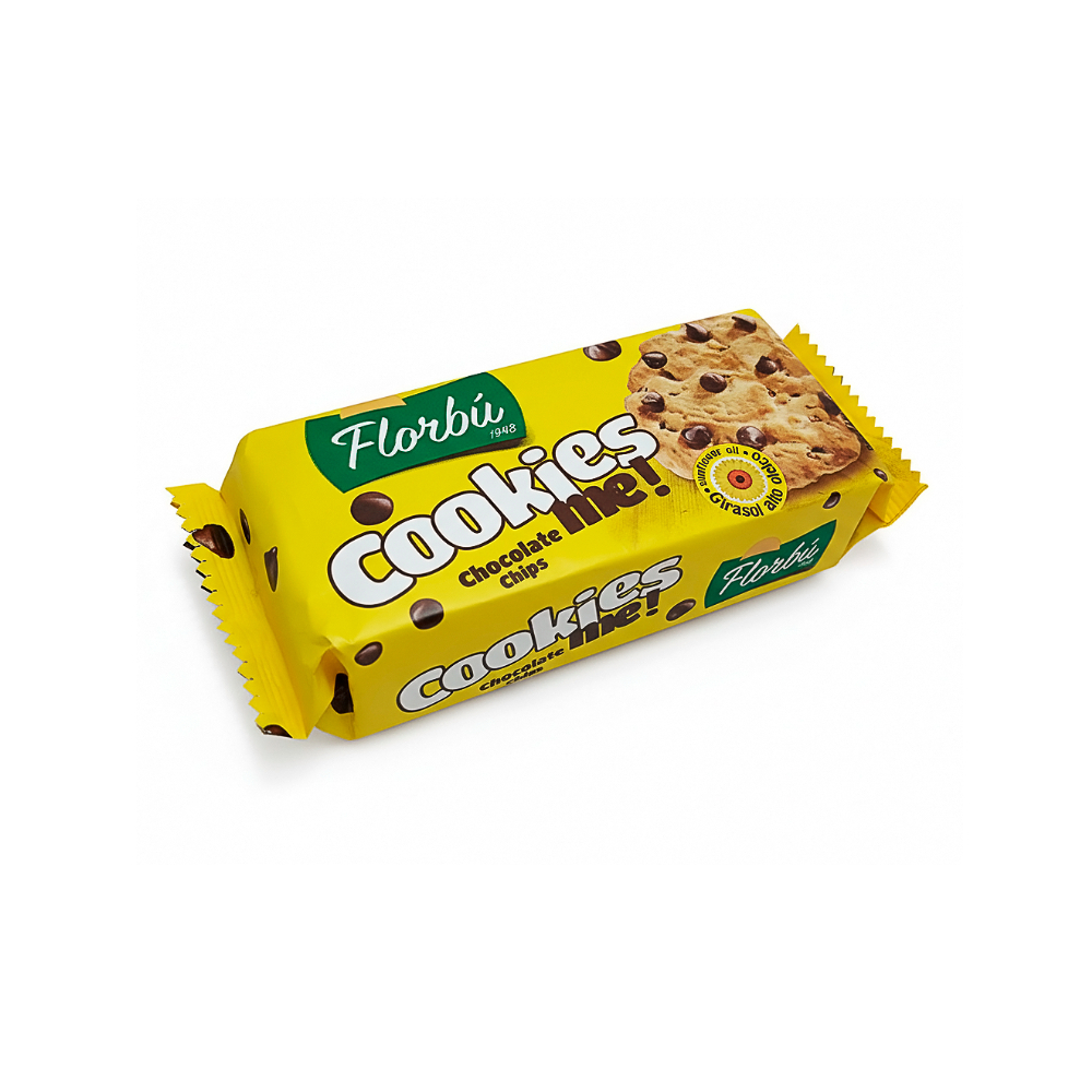 Galleta con chispas de chocolate Florbú (90 g / 3.17 oz) | Supermarket ...
