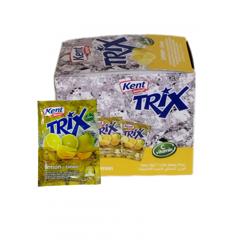 Caja de refresco en polvo sabor limón Trix (24 x 9 g) | Supermarket 23 ...