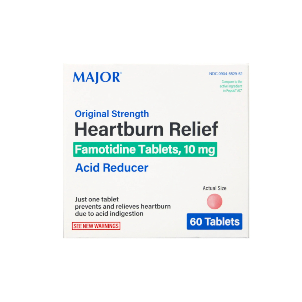 Famotidina 10 mg Major (60 tabletas) | Supermarket 23 es una Tienda ...