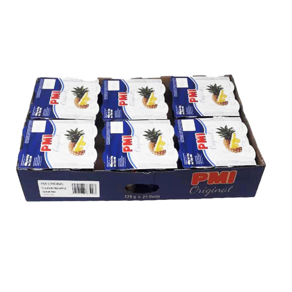 PMI Original pineapple flavored yogurt (24 x 120 g / 4.23 oz) | Online ...