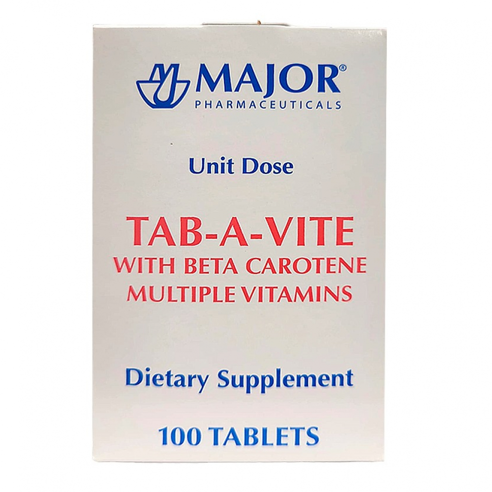 Multivitaminas Tab-A-Vite Major (100 tabletas) | Supermarket 23 es una ...