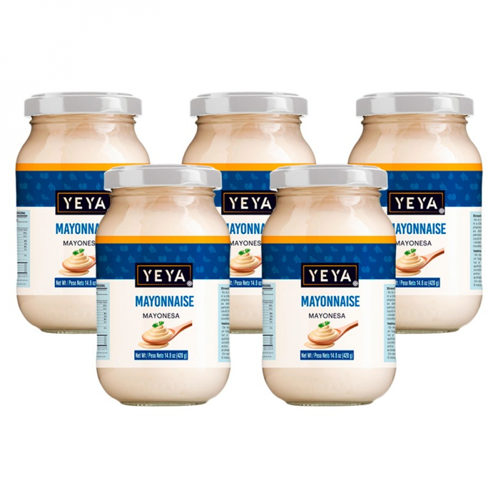 Yeya mayonnaise (5 x 420 g / 14.8 oz) | Online Agency to Buy and Send ...