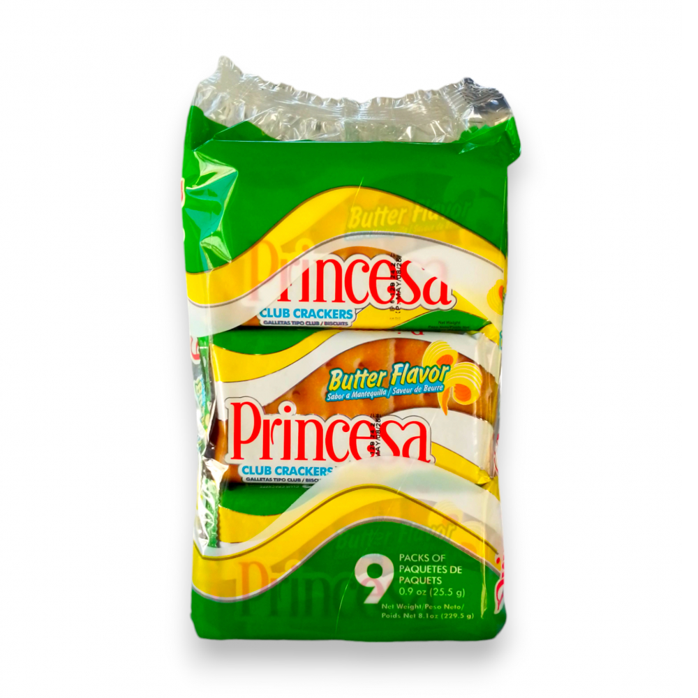 Princess Butter Flavoured Cracker Cookies (9 x 25.5 g) | Online Agency ...