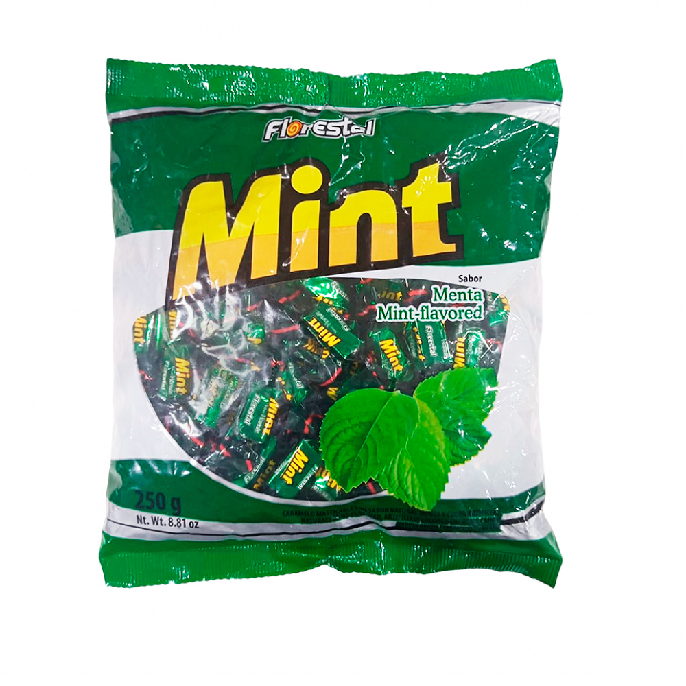 Florestal mint-flavored chewing candies (250 g / 8.81 oz) | Online ...
