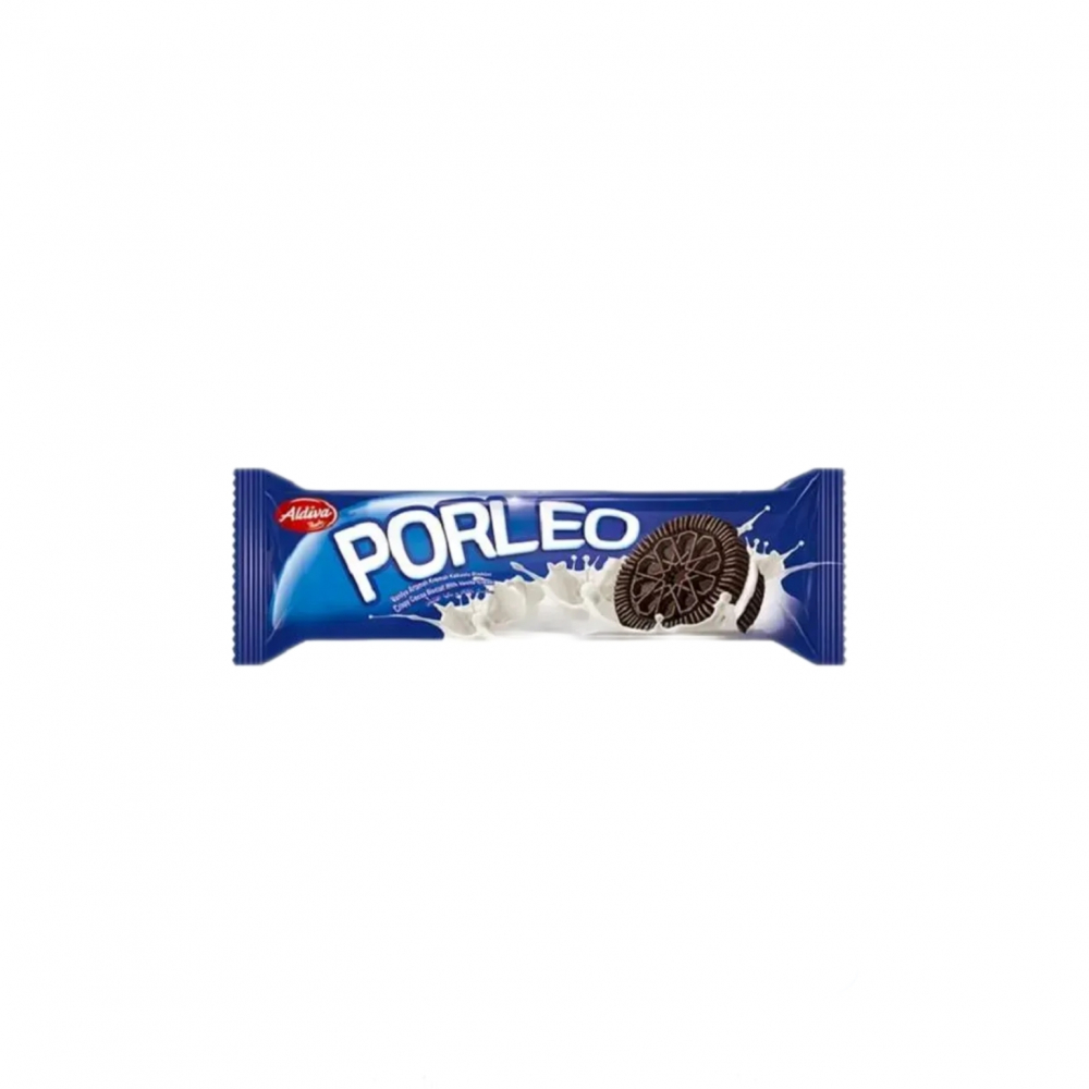 Galletas de chocolate con crema de vainilla Porleo Aldiva (25 g / 0.88 ...