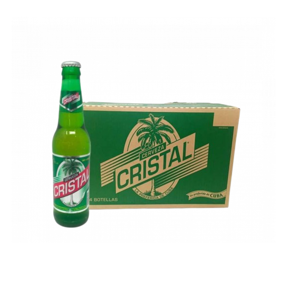 Cristal beer (24 x 350 ml) | Online Agency to Buy and Send Food, Meat ...