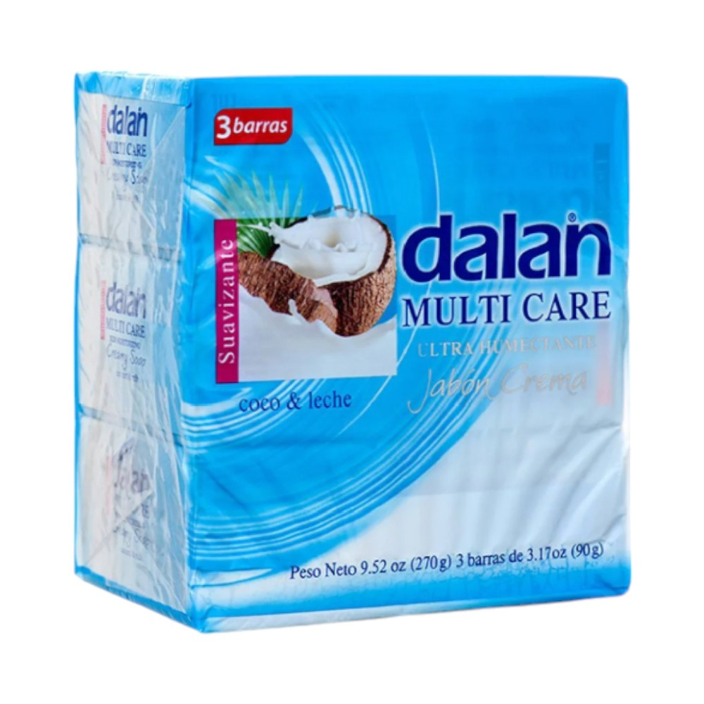Dalan coconut oil cream bar soap (3 x 90 g / 3.17 oz) | Online Agency ...