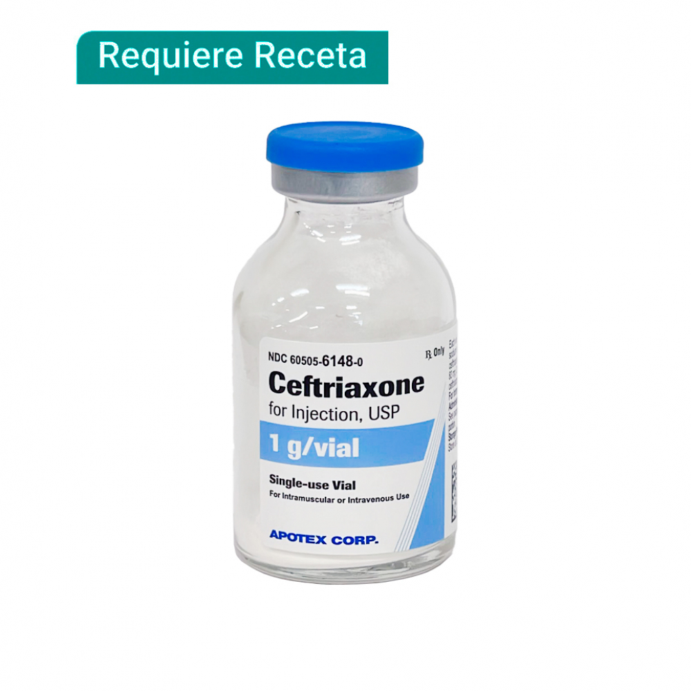 Apotex Corp Ceftriaxone 1 g (1 vial) | Online Agency to Buy and Send ...