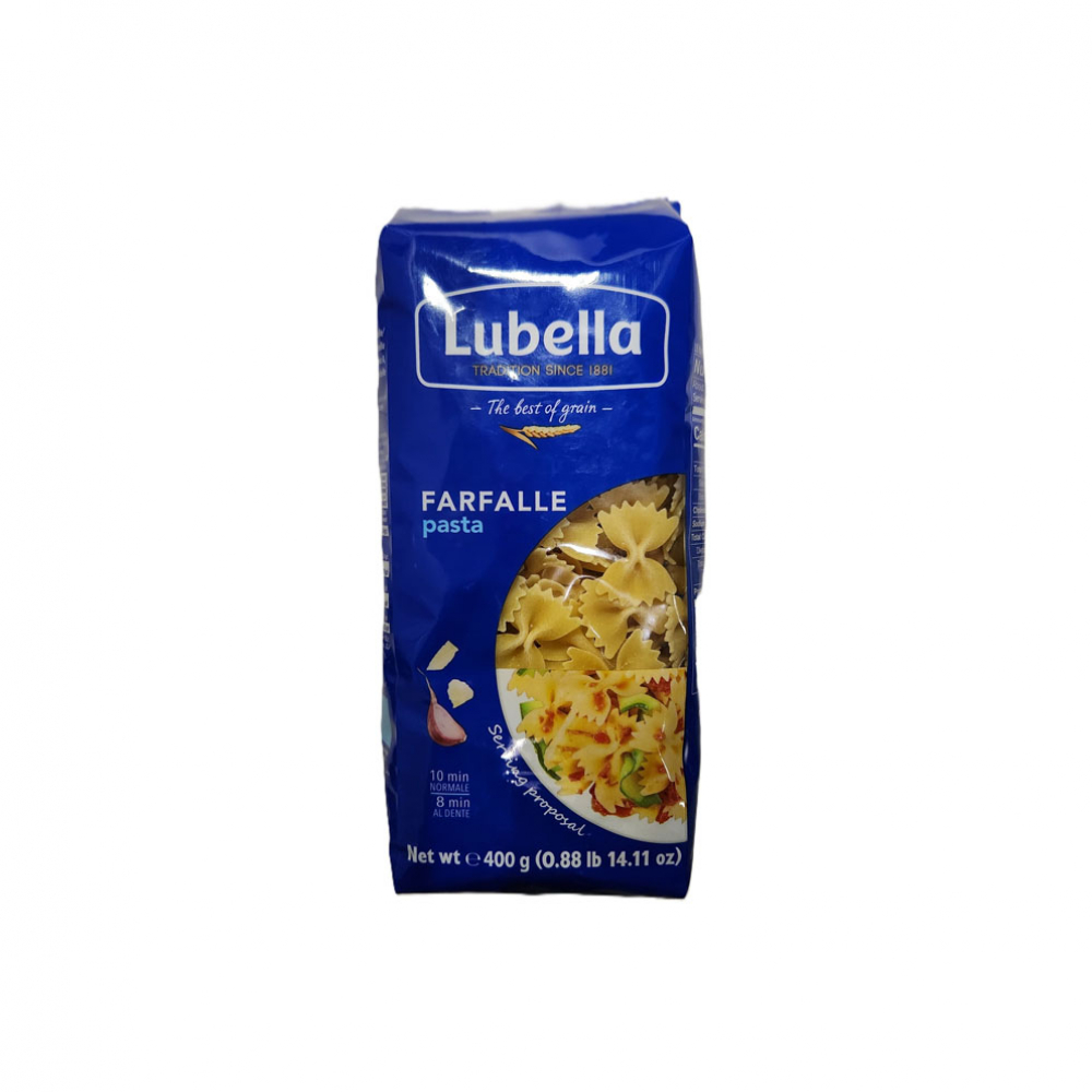 Pasta farfalle Lubella (400 g / 14.1 oz) | Supermarket 23 es una Tienda ...