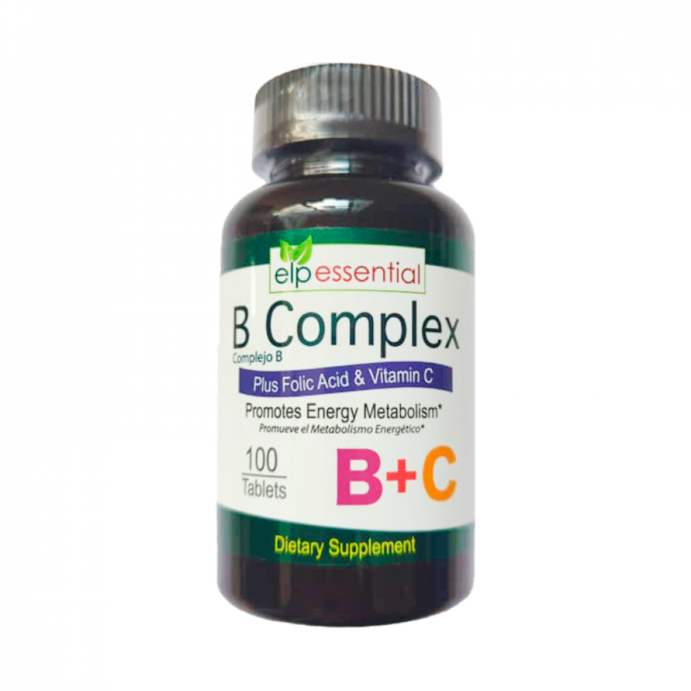 Complejo Vitamínico B Elp Essential (100 tabletas) | Supermarket 23 es una Tienda para envíos y ...