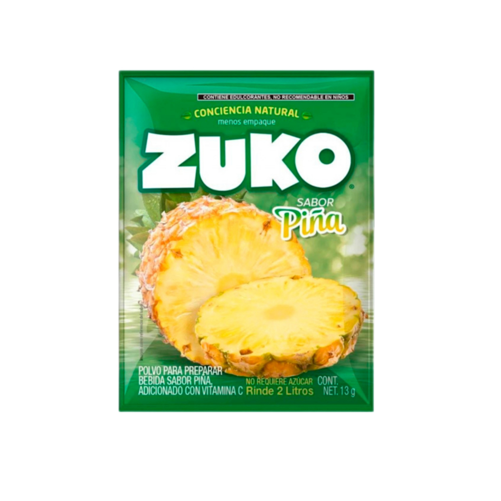 CompreMarket - Refresco instantáneo sabor piña Zuko (13 g)