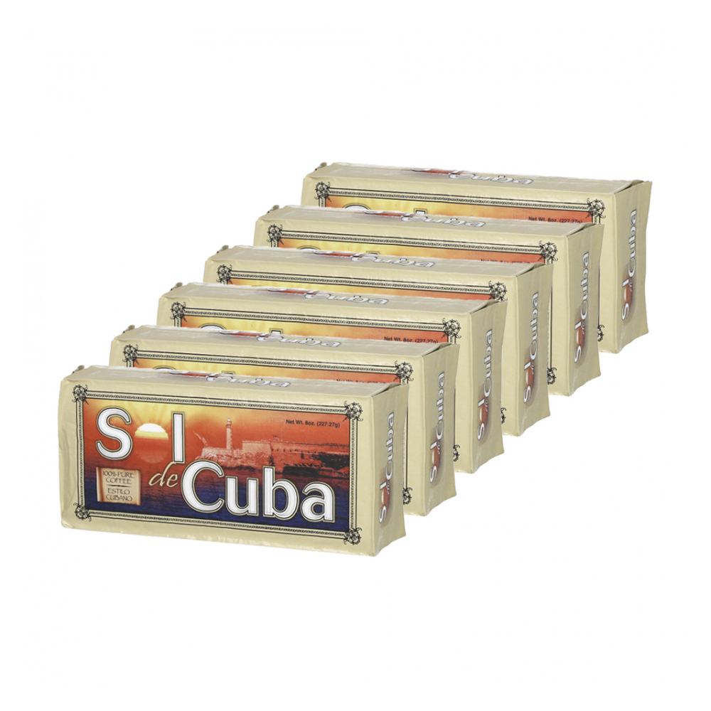 Café Sol de Cuba (6 x 227 g / 8 oz) | Supermarket 23 es una Tienda para ...