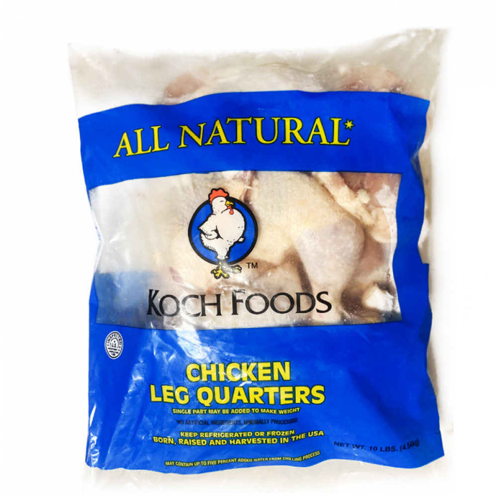 Koch Foods chicken leg quarters (4.54 kg / 10 lb) | Online Agency to ...