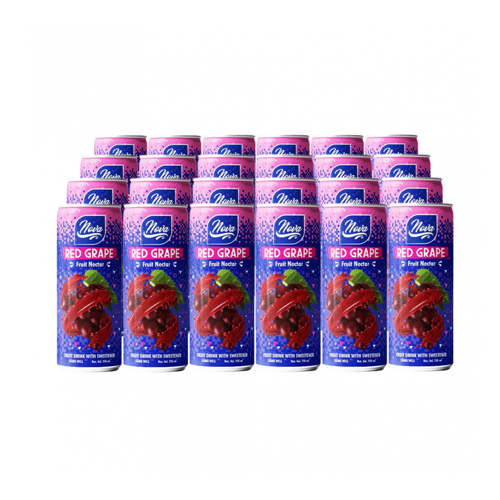 Néctar -jugo- sabor uva roja Nova (24 x 250 ml) | Supermarket 23 es una ...