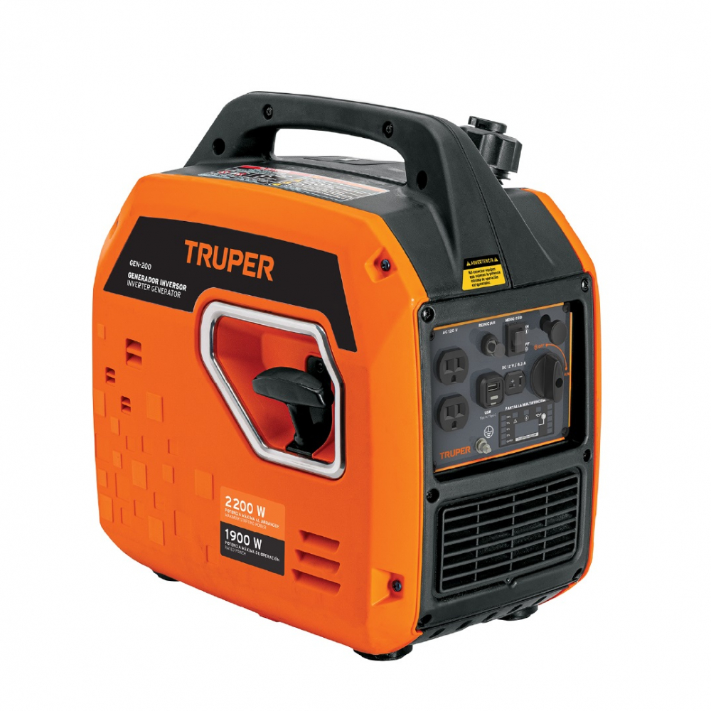 Truper GEN-200 silent generator -power plant- inverter 2200 W | Online ...