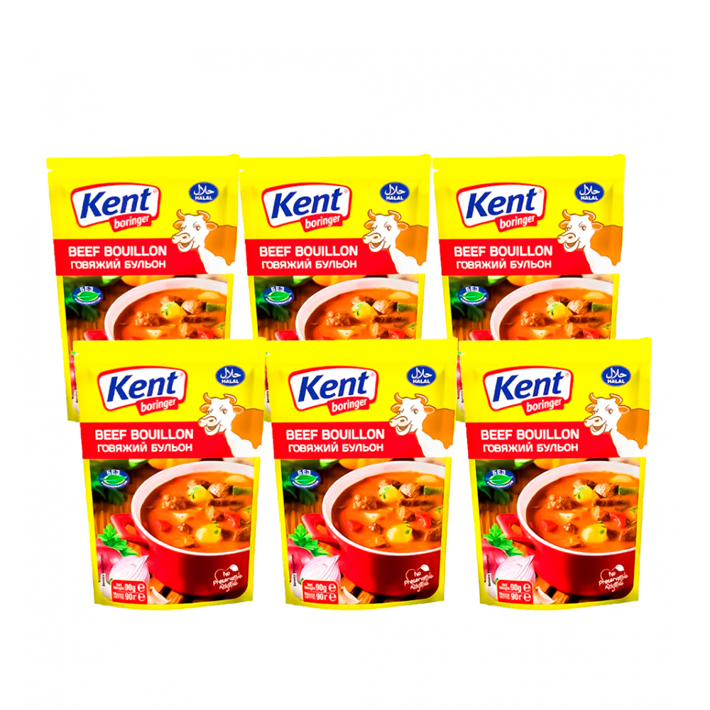 Caldo de res en polvo Kent boringer (6 x 90 g / 3.17 oz) | Supermarket ...