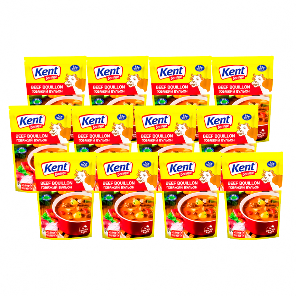 Caldo de res en polvo Kent boringer (12 x 90 g / 3.17 oz) | Supermarket ...