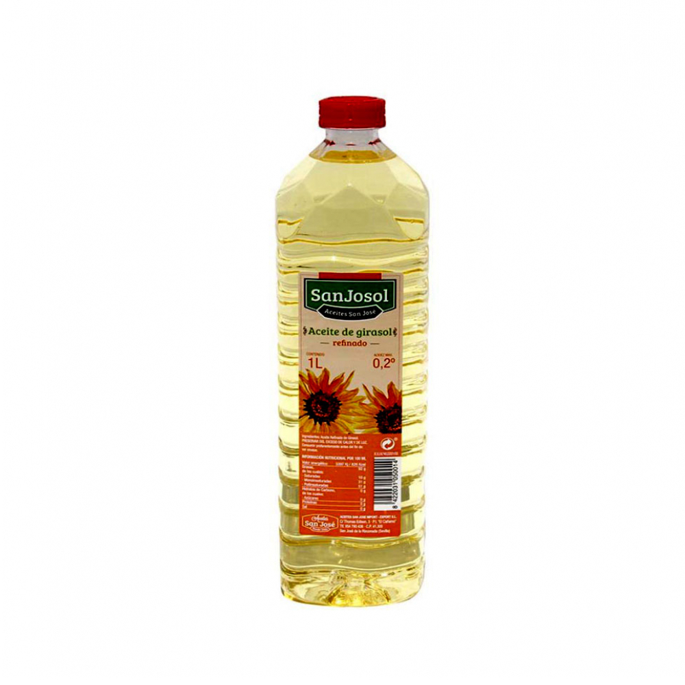 Aceite refinado de girasol San Josol (1 L) | Supermarket 23 es una ...