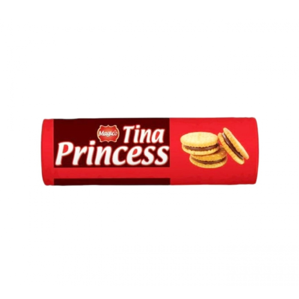 Galletas con crema sabor chocolate Tina Princess Magico (125 g / 4.4 oz ...