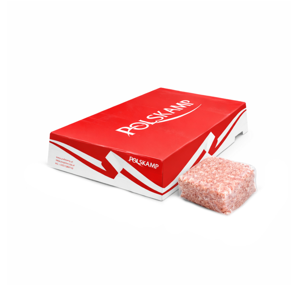 Caja de carne mecánicamente separada de pollo Polskamp (21.50 kg / 47. ...