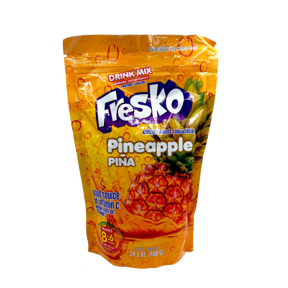 Refresco instantáneo sabor piña Fresko (400 g / 14.1 oz ) | Supermarket ...