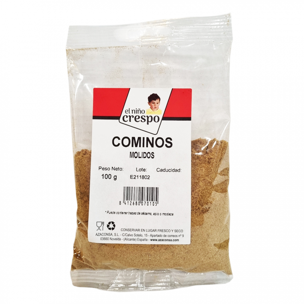 Comino molido El niño Crespo (100 g / 3.52 oz) | Supermarket 23 es una ...