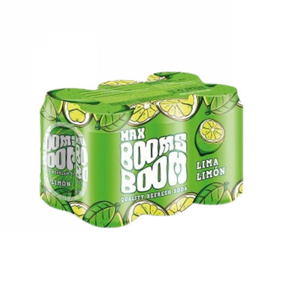 Max Booms Boom lemon lime flavored soft drink (6 x 330 ml) | Online ...