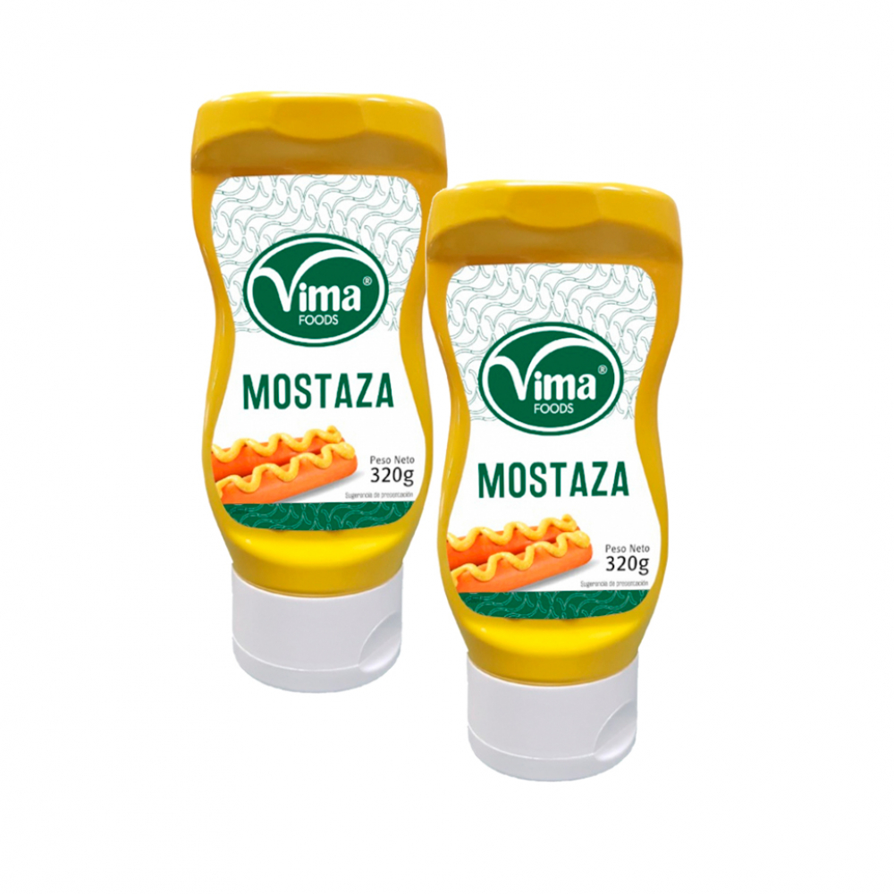 Vima Foods mustard (2 x 320 g / 11.28 oz) | Online Agency to Buy and ...