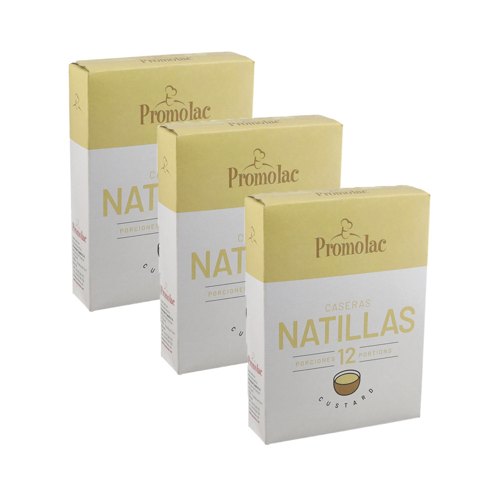 Natillas caseras Promolac (3 x 84 g / 2.96 oz) | Supermarket 23 es una ...