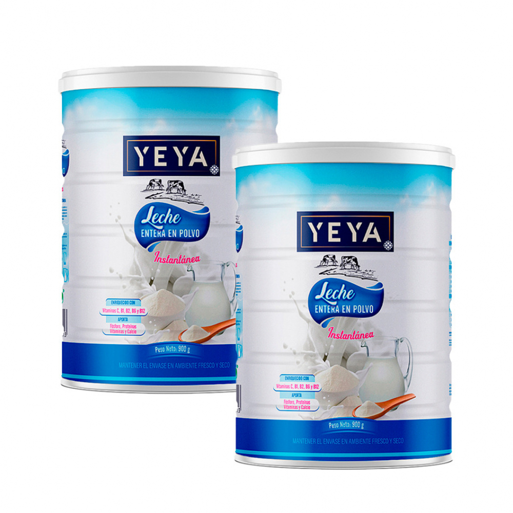 Yeya whole milk powder (2 X 900g / 1.98 lb) | Online Agency to Buy and ...