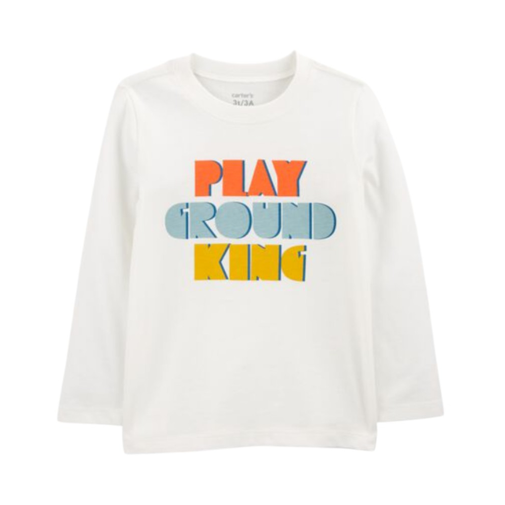 Carter's Boys Long Sleeve T-Shirt (Size 3 Years) | Online Agency to Buy ...