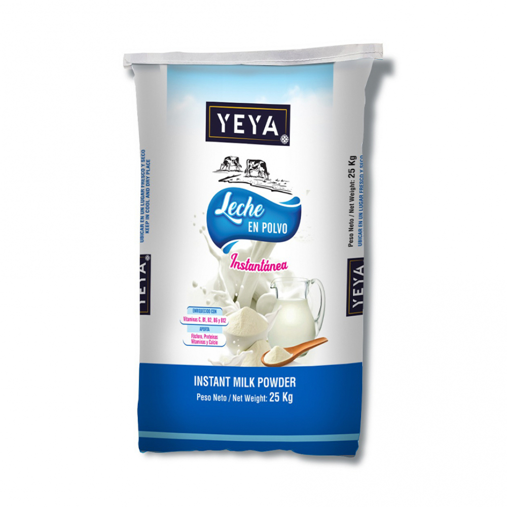 Leche en polvo instantánea YEYA (25 kg / 55.11 lb) | Supermarket 23 es ...