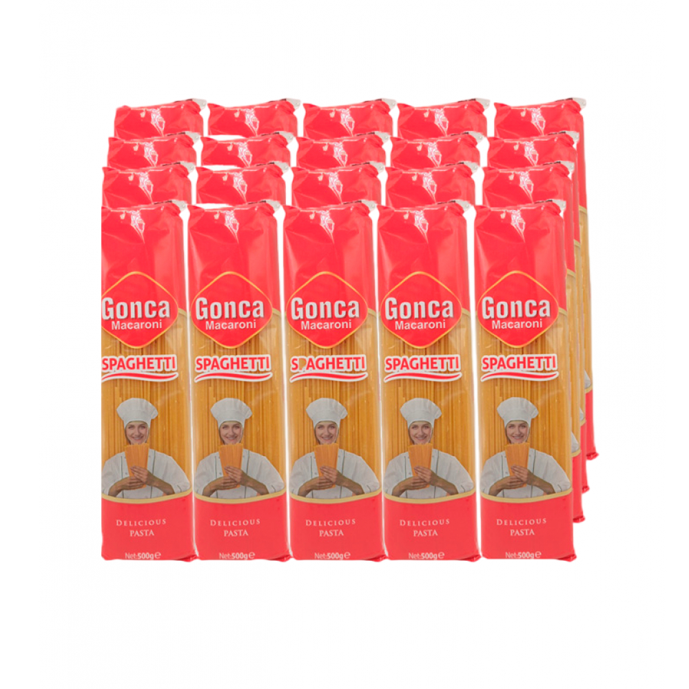 Gonca long pasta -spaghetti- (20 x 500 g / 1.10 lb) | Online Agency to ...