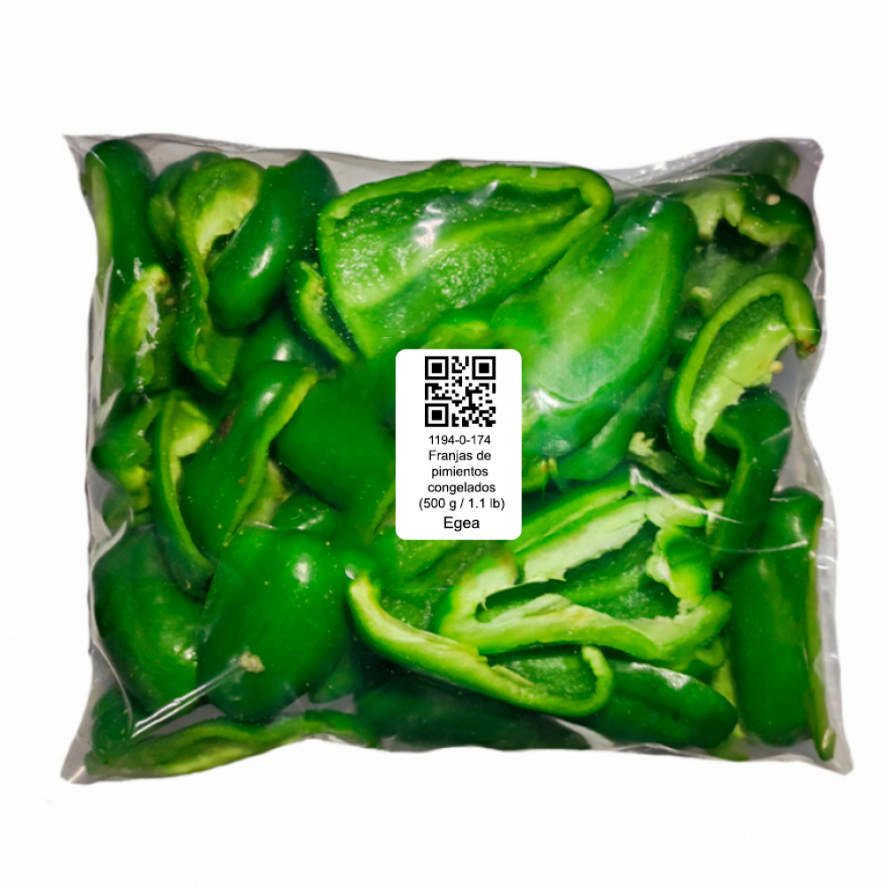 Frozen pepper strips (500 g / 1.1 lb) | Online Agency to Buy and Send ...