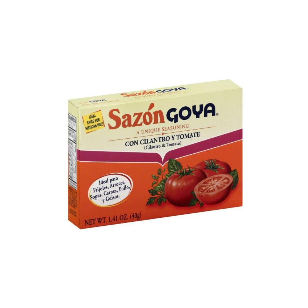 Sazón con cilantro y tomate Goya (40 g / 1.41 oz) | Supermarket23 es ...