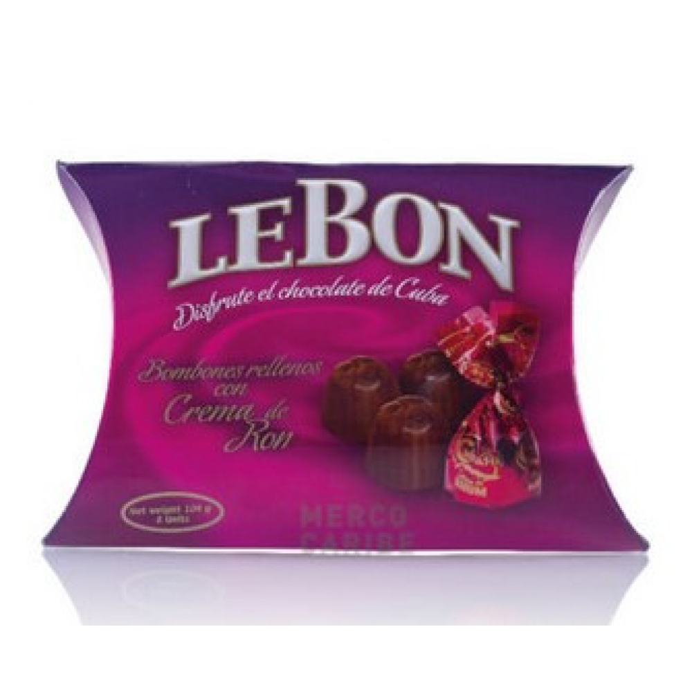 Bombones rellenos con crema de ron Lebon (104 g / 3.67 oz ...