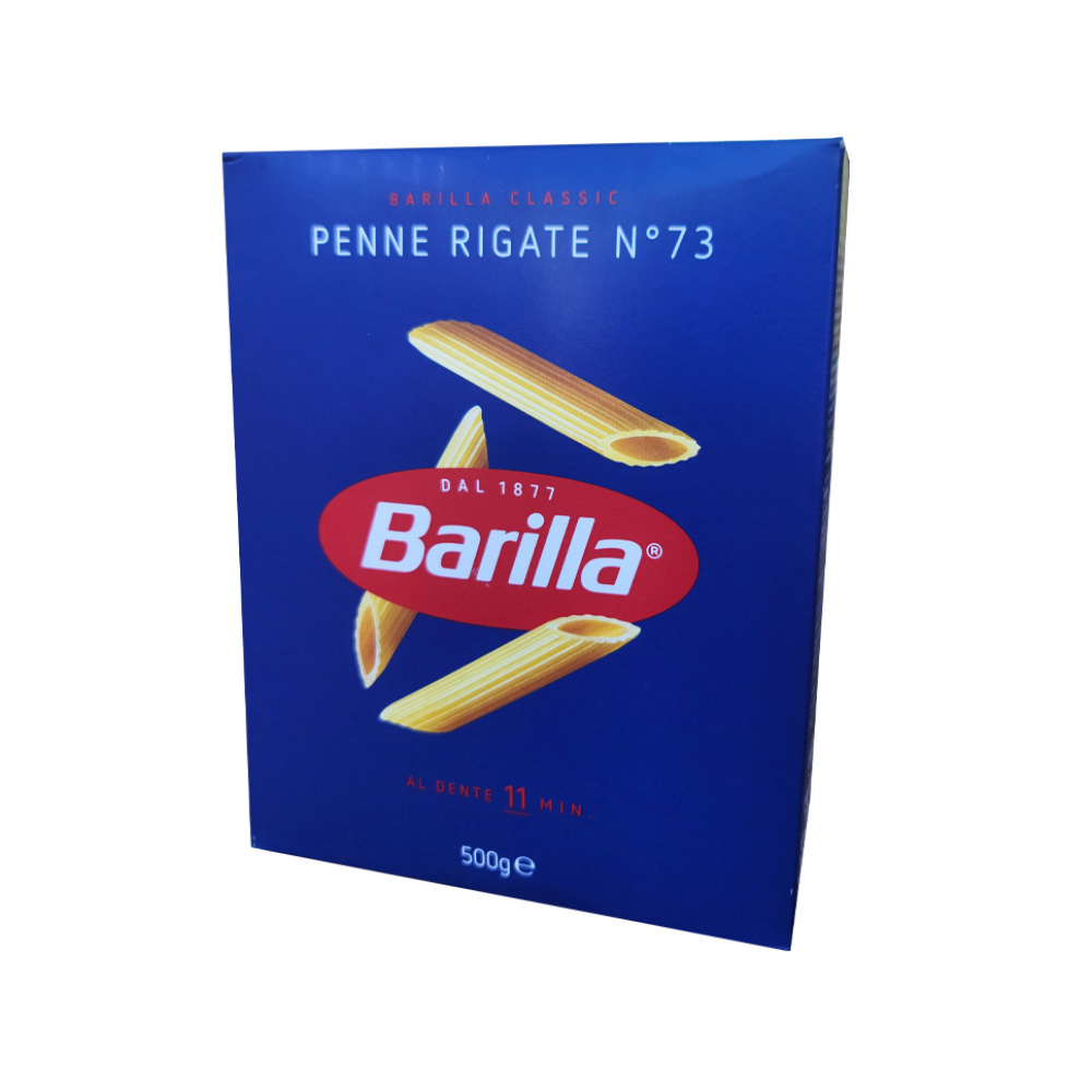 Barilla penne rigate pasta No. 73 (500 g / 1.10 lb) | Online Agency to ...