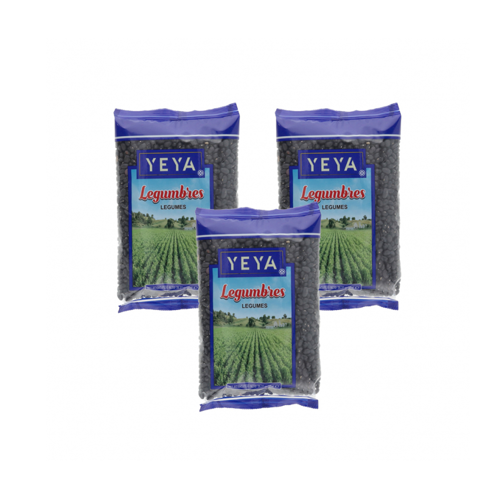 Yeya black beans (3 x 1 kg / 2.2 lb) | Online Agency to Buy and Send ...