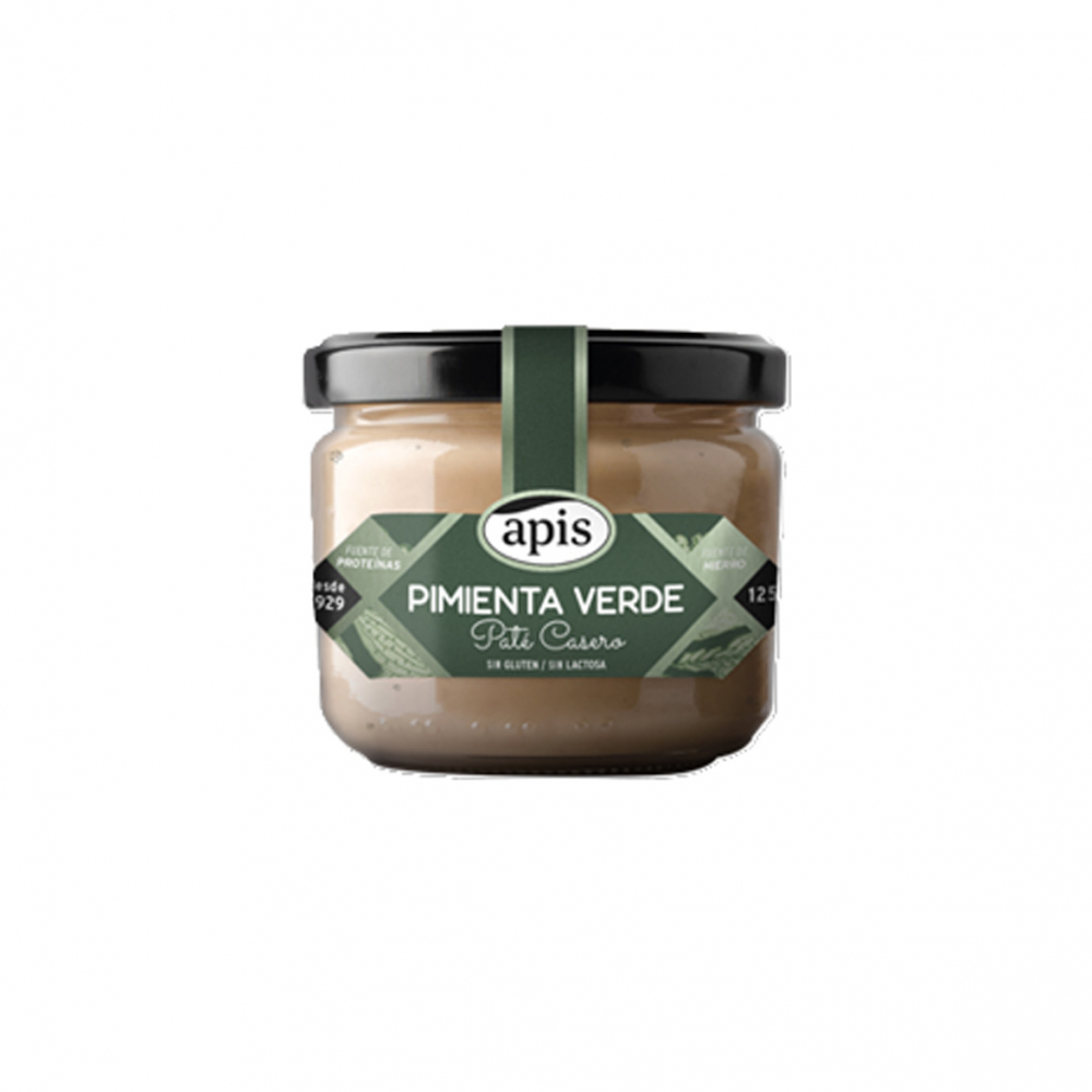 Paté de hígado de cerdo a la pimiento verde Apis (125 g / 4.41 oz ...