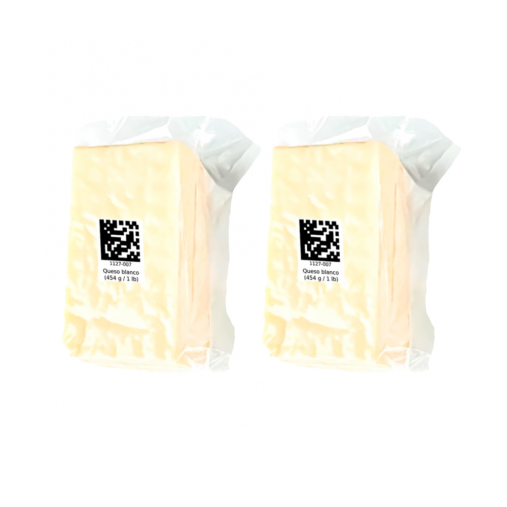 Queso blanco (2 x 454 g / 1 lb) | Supermarket 23 es una Tienda para ...