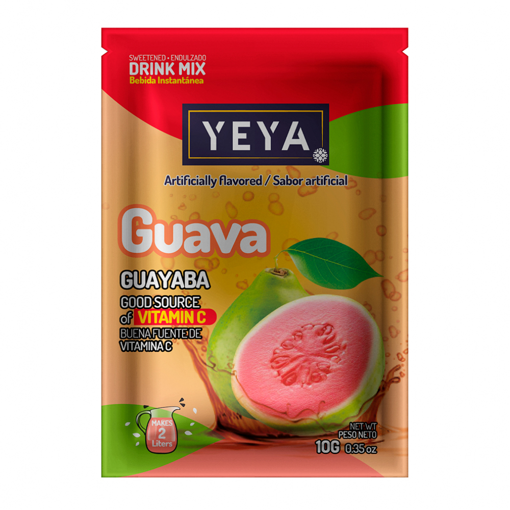 Refresco instantáneo sabor guayaba Yeya (10 g) | Supermarket 23 es una ...