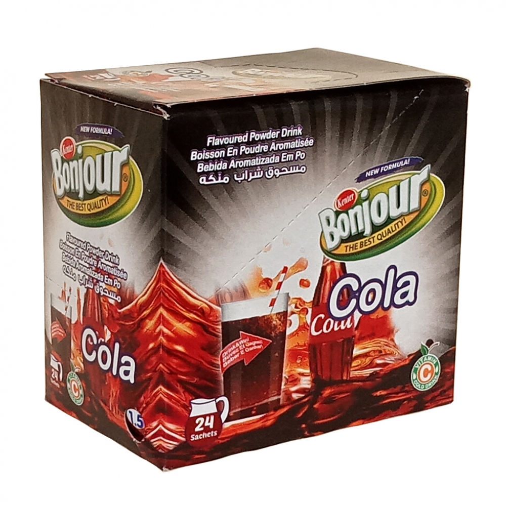 CompreMarket - Refresco instantáneo sabor cola Bonjour (220 g / 7.76 oz)