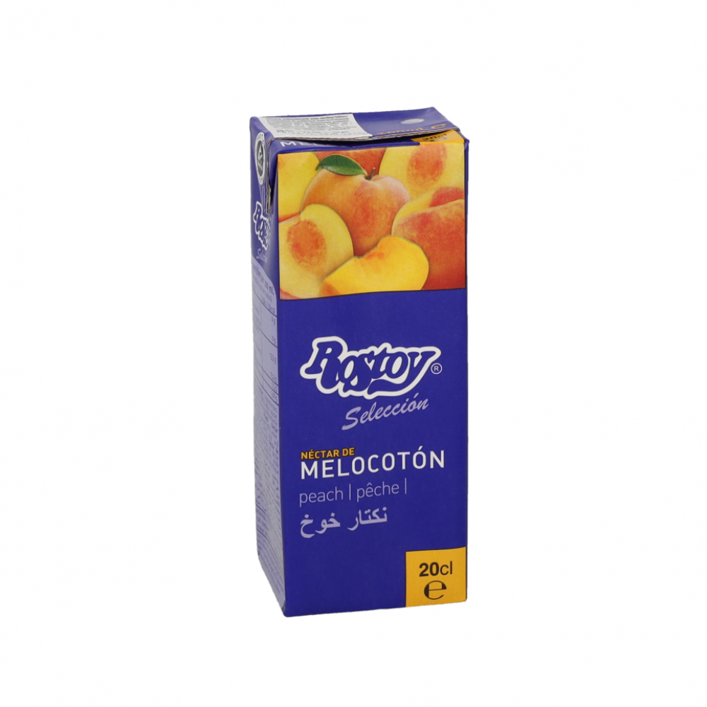 Néctar de melocotón Rostoy (200 ml) | Supermarket 23 es una Tienda para ...