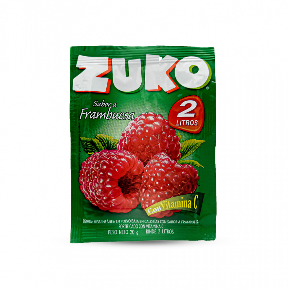 CompreMarket - Refresco instantáneo sabor frambuesa Zuko (20 g)