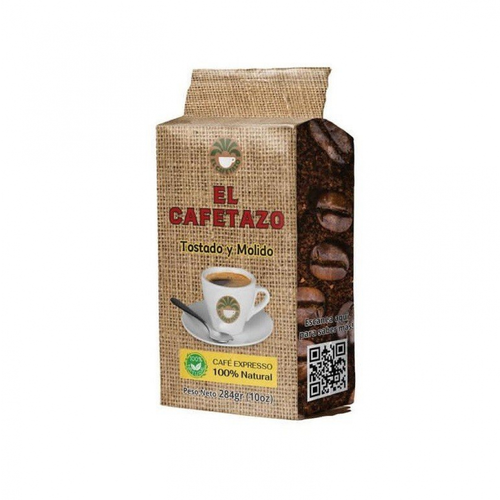 Café espresso tostado y molido El Cafetazo (284 g / 10 oz ...