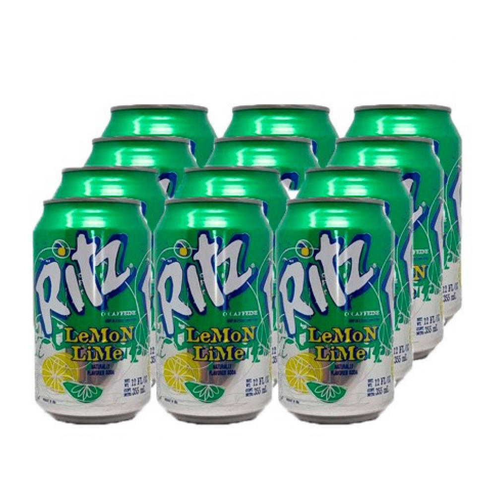 Refresco gaseado sabor lima-limón Ritz (12 x 355 ml) | Supermarket 23 ...
