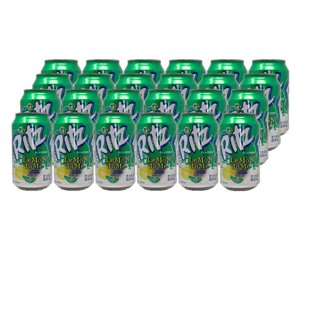 Refresco gaseado sabor lima-limón Ritz (24 x 355 ml) | Supermarket 23 ...