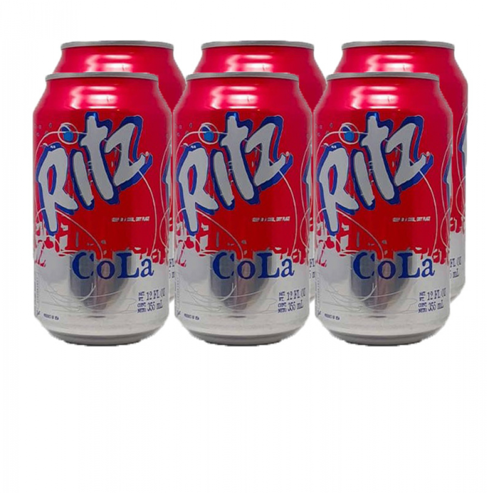 CompreMarket - Refresco gaseado sabor cola Ritz (6 x 355 ml)